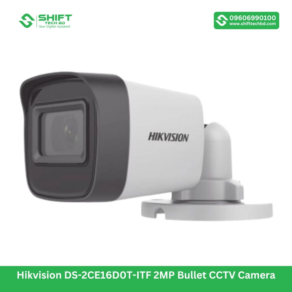 Hikvision DS-2CE16D0T-ITF 2MP Bullet CCTV Camera Price in Bangladesh ...